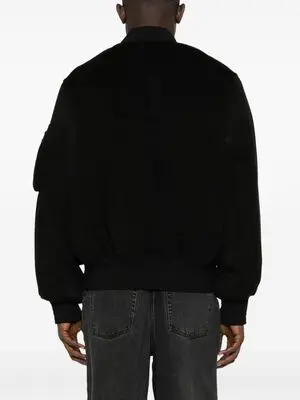 Études Studio Wool Bomber Jacket - Black