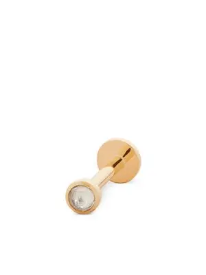 Monica Vinader 14kt Yellow Mini Gem Single Stud Earring