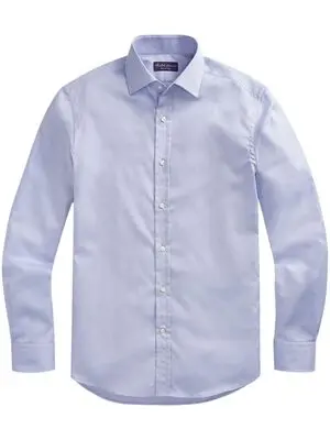 Ralph Lauren Purple Label Cotton Shirt - Blue