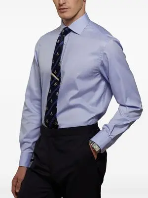 Ralph Lauren Purple Label Cotton Shirt - Blue