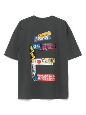Études Studio Stickers-print T-shirt