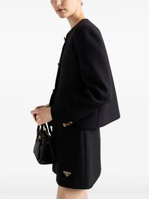 Prada Tricotine Miniskirt