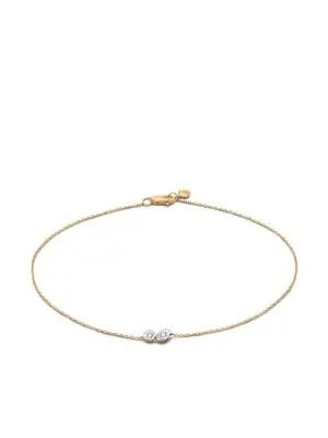 Monica Vinader 18kt Vermeil Diamond Bracelet - Gold
