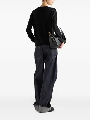 Prada Cashmere Cardigan - Black