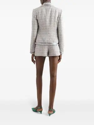 Dolce & Gabbana Checked Shorts - Grey