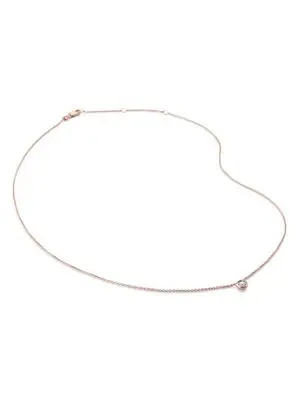 Monica Vinader Essentials Necklace - Pink