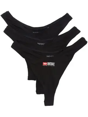 DIESEL Punchy-d-core Thongs Pack - Black