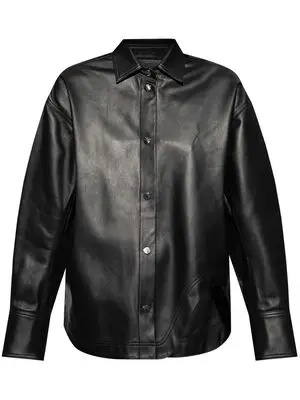 Attico Button-down Shirt - Black