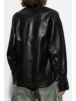 Attico Button-down Shirt - Black