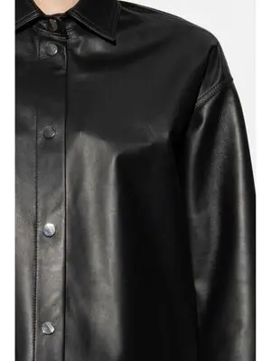 Attico Button-down Shirt - Black