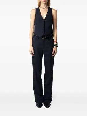 Zadig&Voltaire Emaux Waistcoat - Blue