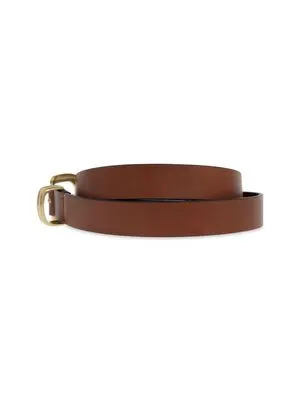 BY MALENE BIRGER Zoilo Leather Belt - Brown