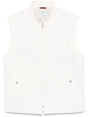 Brunello Cucinelli Lightweight Gilet - Neutrals