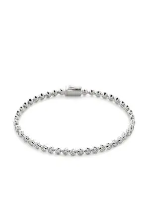 Monica Vinader Diamond Bracelet - Silver