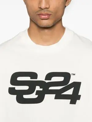 SUMMER GAMES Organic Cotton T-shirt - Neutrals