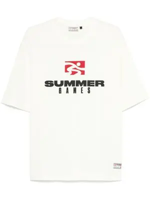 SUMMER GAMES Logo-print T-shirt