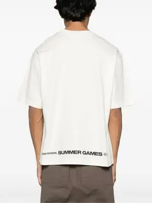 SUMMER GAMES Logo-print T-shirt