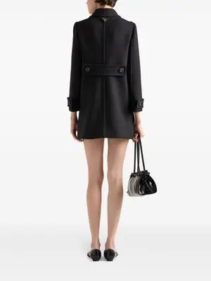 Prada Natté Pea Coat