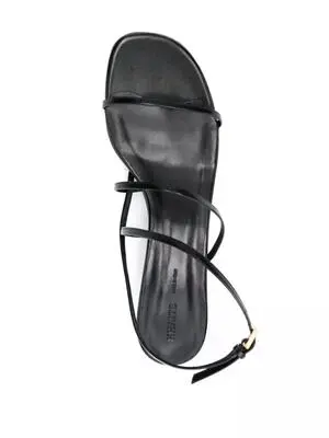 Khaite 35mm Loop Sandals - Black