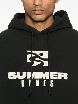 SUMMER GAMES Logo-print Hoodie