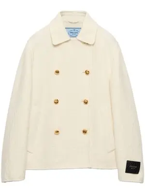 Prada Pointed Collar Jackets For Women