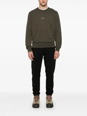 Stone Island Logo-print Sweatshirt