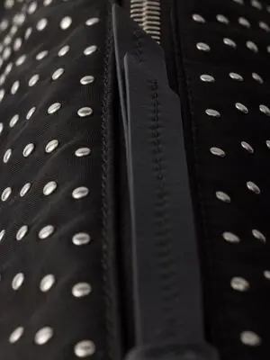 Prada Studded Re-nylon Shoulder Bag