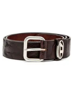 DIESEL B-1dr Oval-d Belt - Brown