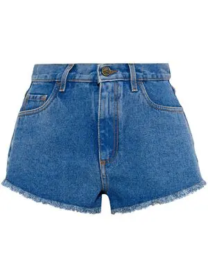 Women's Blue Denim Shorts