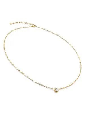 Monica Vinader Essentials Necklace - Gold