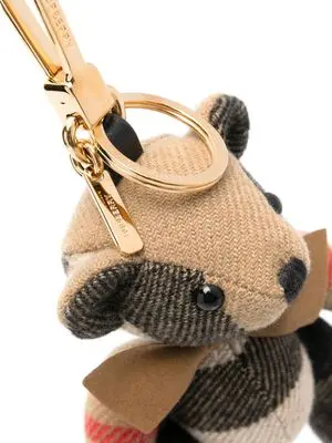 Burberry Thomas Bear Checked Keyring