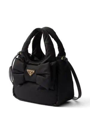 Prada Padded Re-nylon Mini Bag - Black