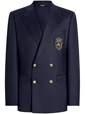 Dolce & Gabbana Double-breasted Patch Jacket