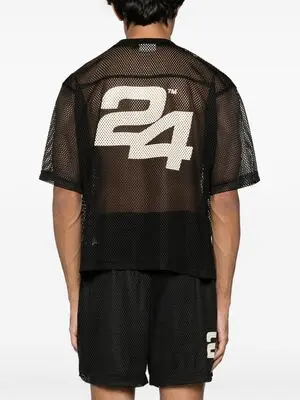 SUMMER GAMES Mesh T-shirt - Black