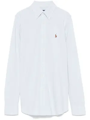 Polo Ralph Lauren Piqué-weave Shirt - Blue