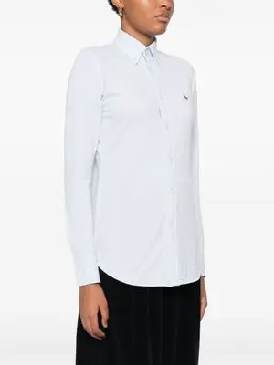 Polo Ralph Lauren Piqué-weave Shirt - Blue