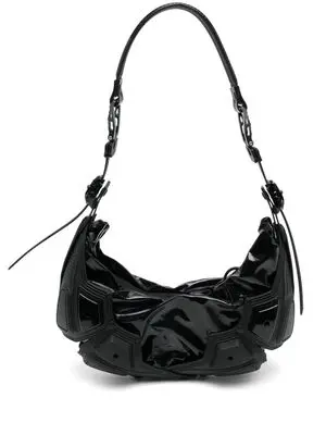 INNERRAUM Object M02 Small Half Moon Bag - Black