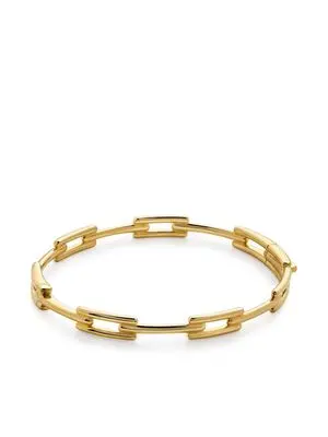 Monica Vinader Signature Link Bangle - Gold