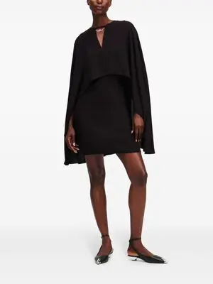 Karl Lagerfeld Mini Cape Dress