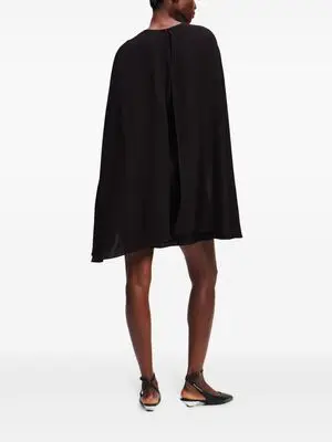 Karl Lagerfeld Mini Cape Dress