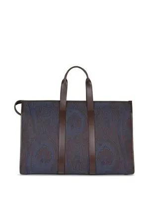 Etro Paisley-print Travel Bag - Brown
