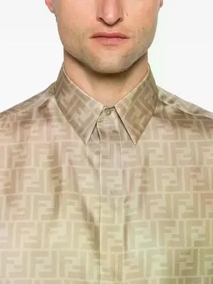 Fendi Ff Silk Shirt