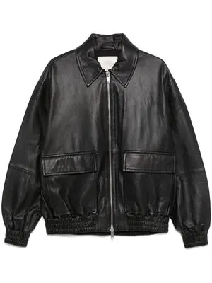 Studio Nicholson Leather Jacket - Black