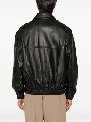 Studio Nicholson Leather Jacket - Black