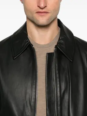 Studio Nicholson Leather Jacket - Black