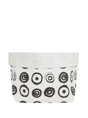 10 CORSO COMO Medium Circles-print Paper Basket
