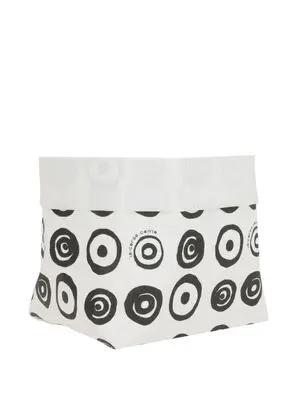 10 CORSO COMO Medium Circles-print Paper Basket