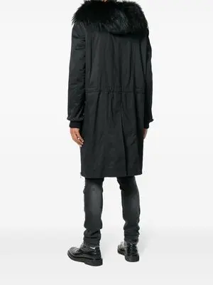 Balmain Faux-fur Trim Parka