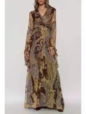 Etro Paisley-print Maxi Dress