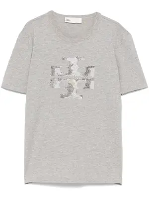 Tory Burch Crystal Logo T-shirt